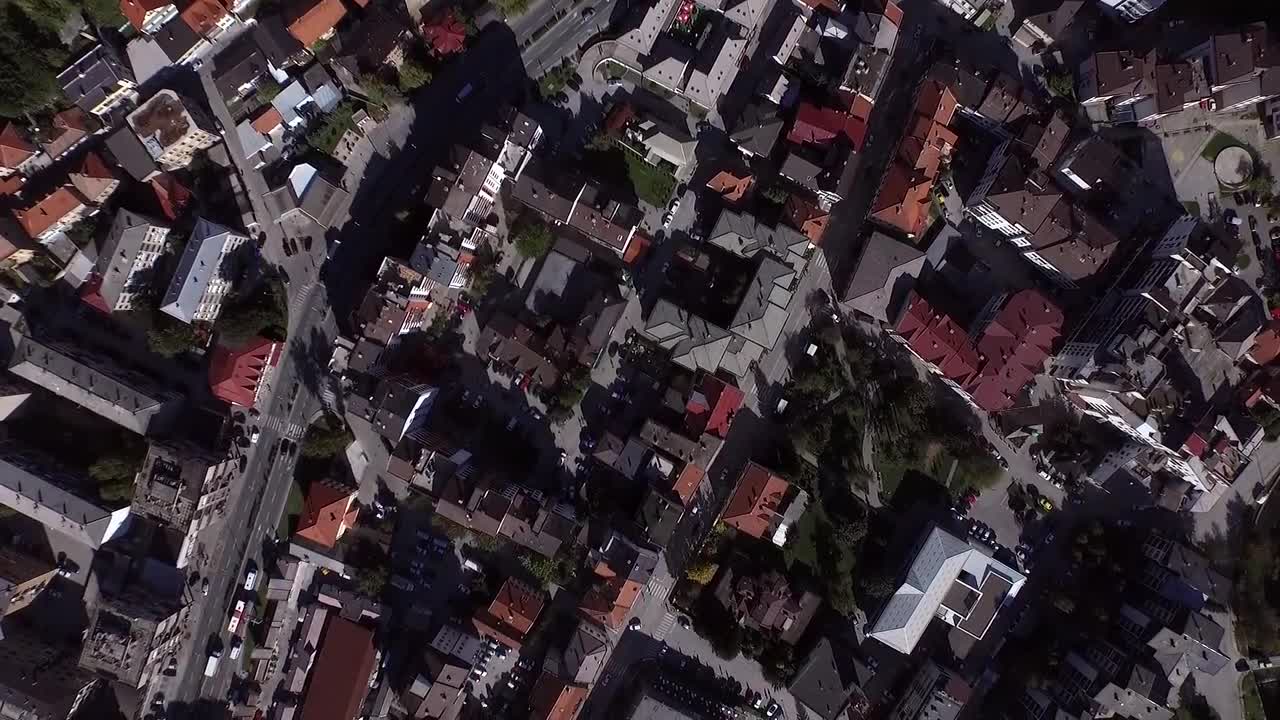 Congested City Aerial View - Stock Video | Motion Array