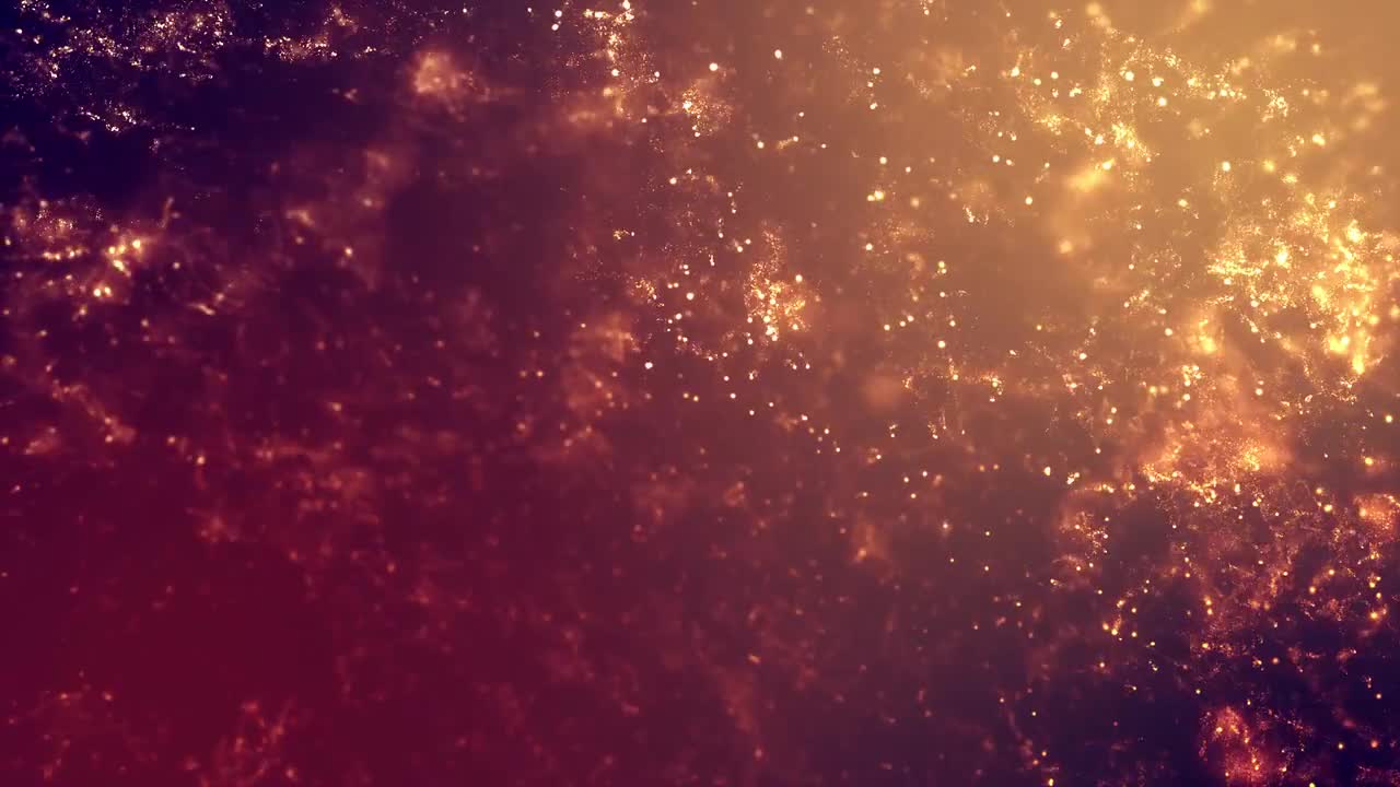 Golden Sparkling Particle Loop - Stock Motion Graphics | Motion Array