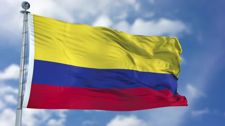 Colombia Flag Animation - Stock Motion Graphics | Motion Array