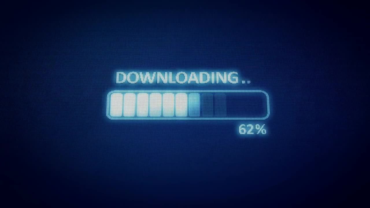 Downloading Bar Icon - Stock Motion Graphics | Motion Array