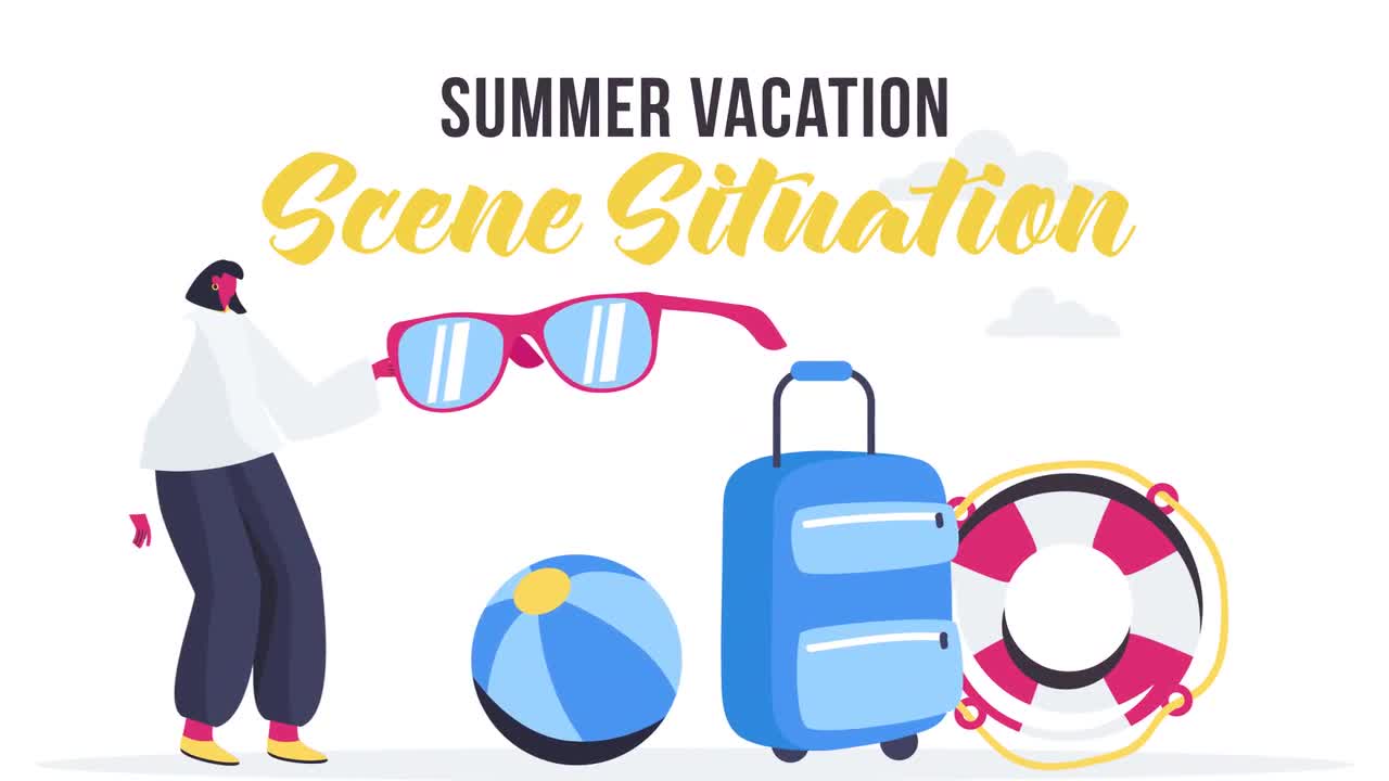 Summer Vacation - Scene Situation - After Effects Templates | Motion Array