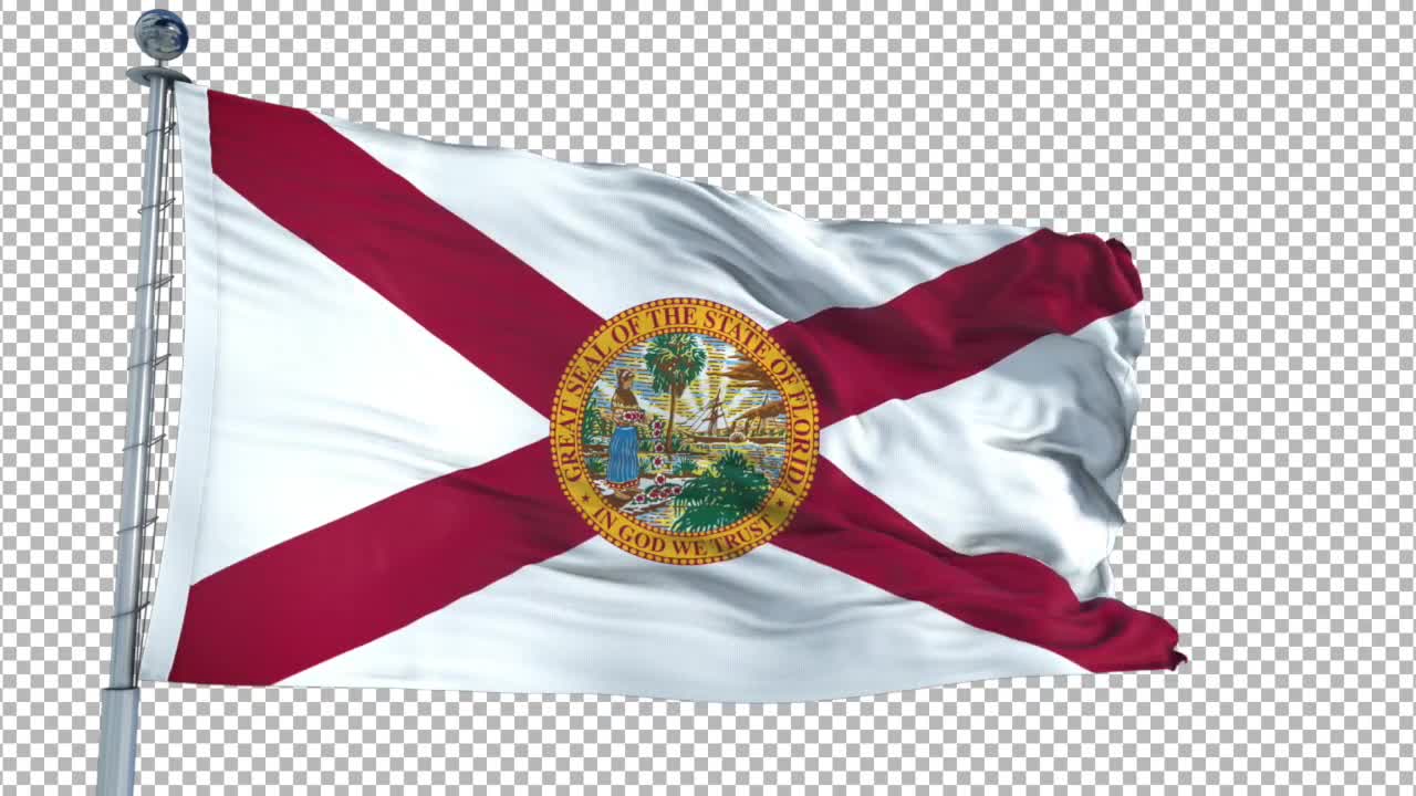 Florida Flag Animation - Stock Motion Graphics | Motion Array