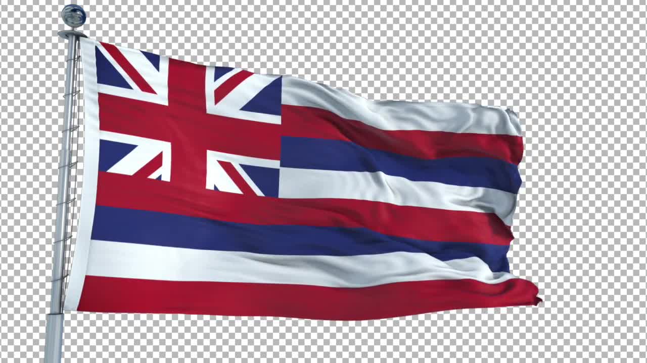 Hawaii Flag - Stock Motion Graphics | Motion Array