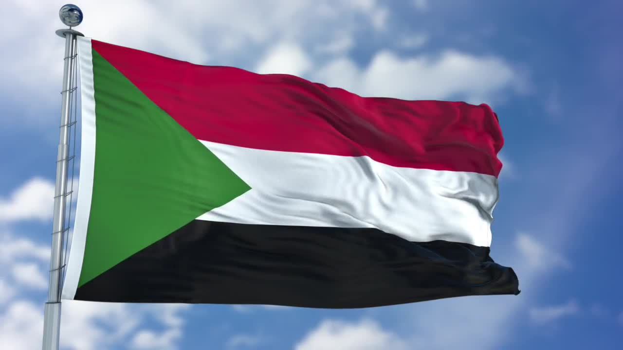 Sudan Flag Animation - Stock Motion Graphics | Motion Array