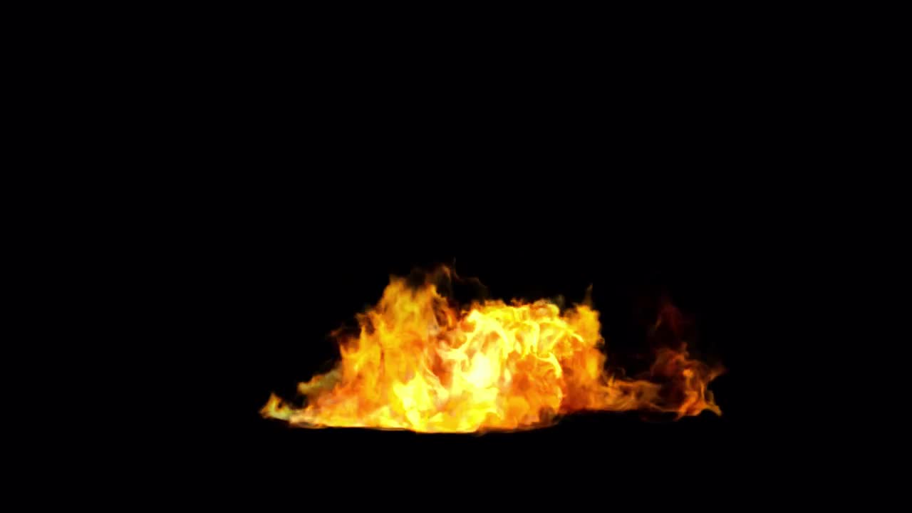 Fire On The Ground Loop - Stock Motion Graphics | Motion Array