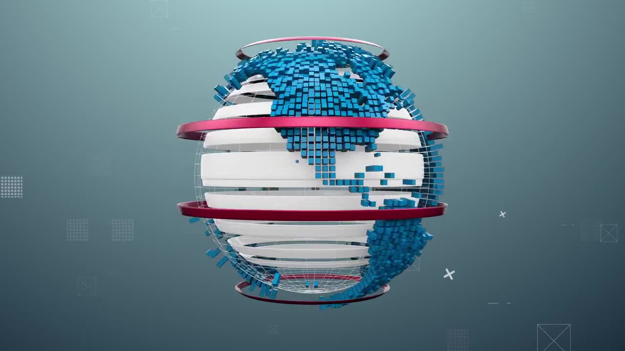 World Broadcast Logo - DaVinci Resolve Templates | Motion Array