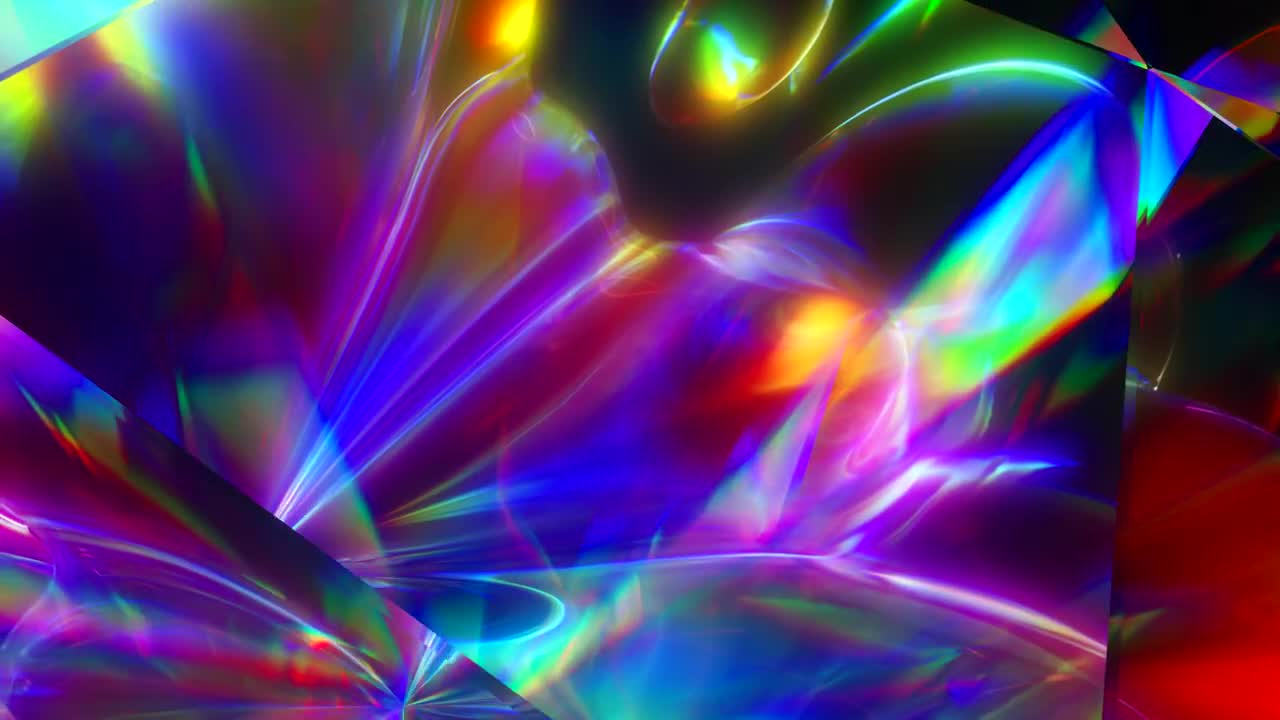 Diamond Prism Spectrum Loop - Stock Motion Graphics | Motion Array