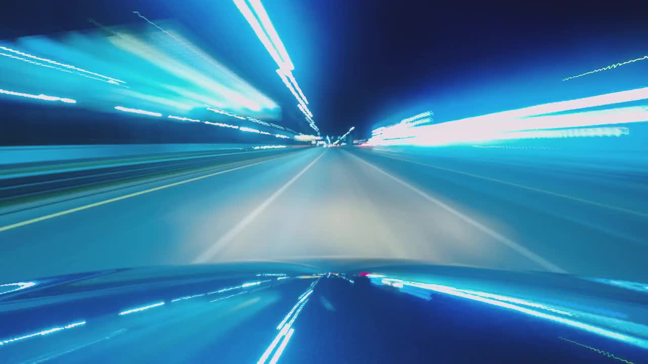 Road Trip Hyperlapse - Stock Video | Motion Array