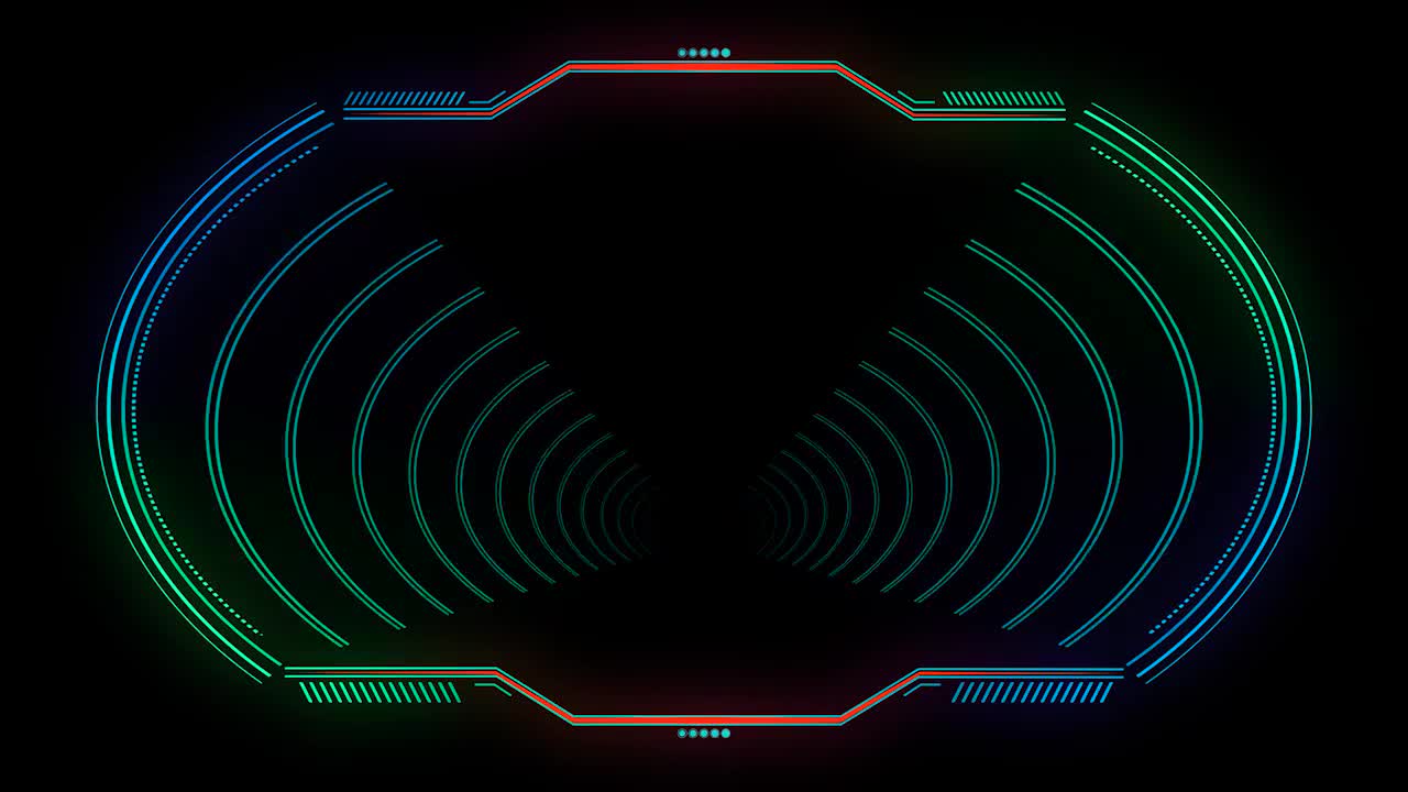 Futuristic HUD Frame Background - Stock Motion Graphics | Motion Array