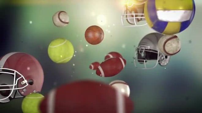 Amazing Sports Animated Background - Stock Motion Graphics | Motion Array