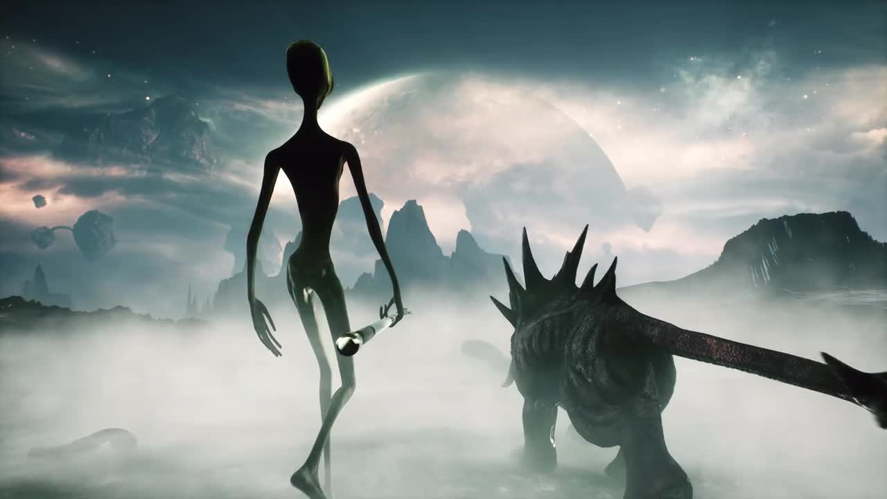 Alien Hunter - Stock Motion Graphics | Motion Array