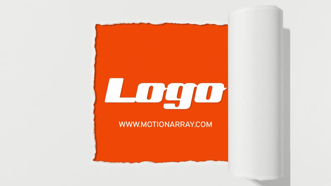 Paper Tear Logo - DaVinci Resolve Templates | Motion Array