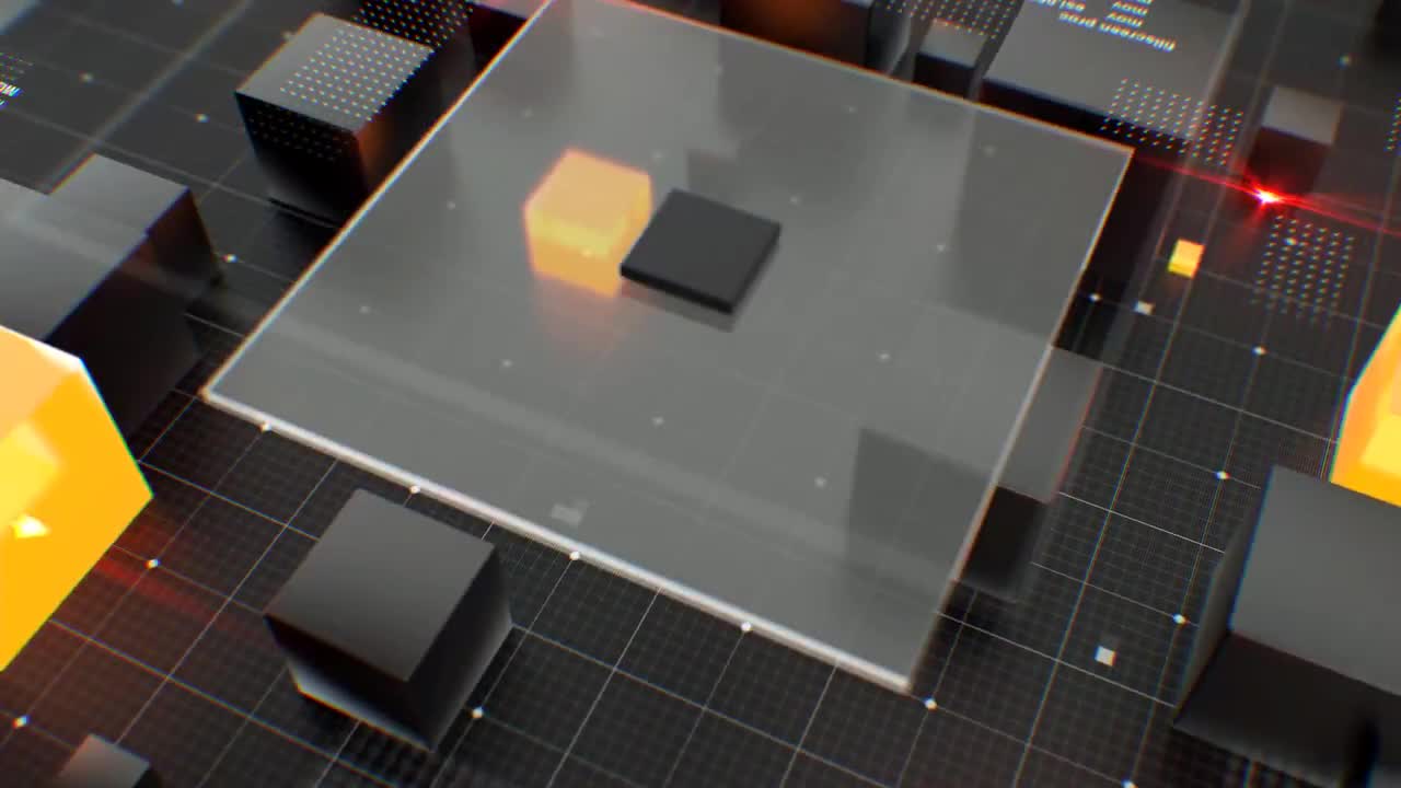 Tech Cubes Logo - After Effects Templates | Motion Array