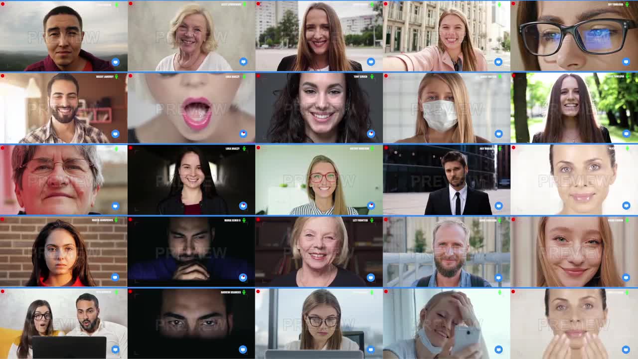 Video Conference - After Effects Templates | Motion Array