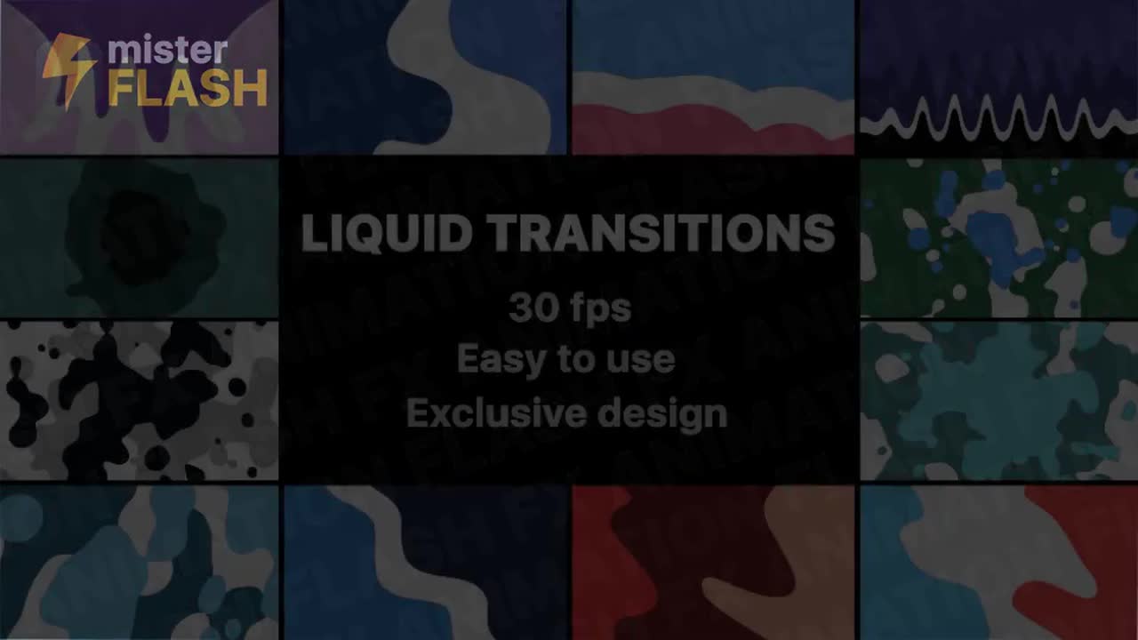 Liquid Motion Transitions - Stock Motion Graphics | Motion Array