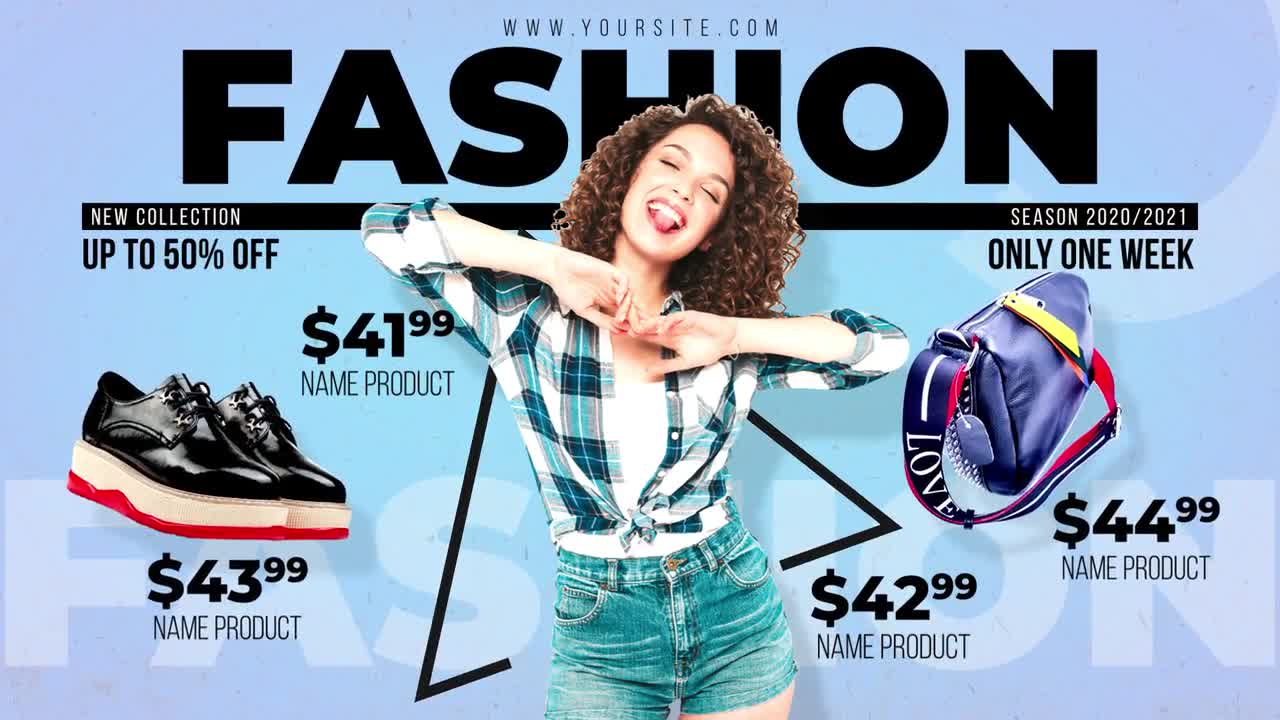 Fashion Sale - Store Promo - After Effects Templates | Motion Array