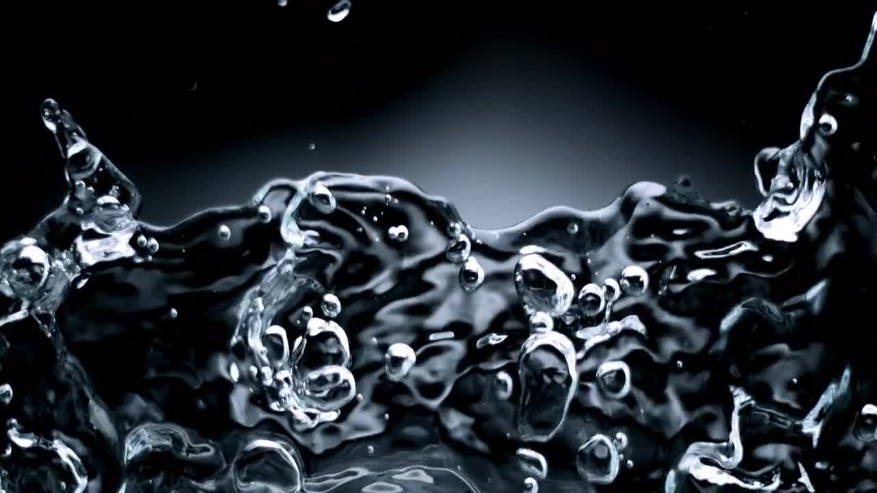 Slow Motion Water Splash - Stock Video | Motion Array