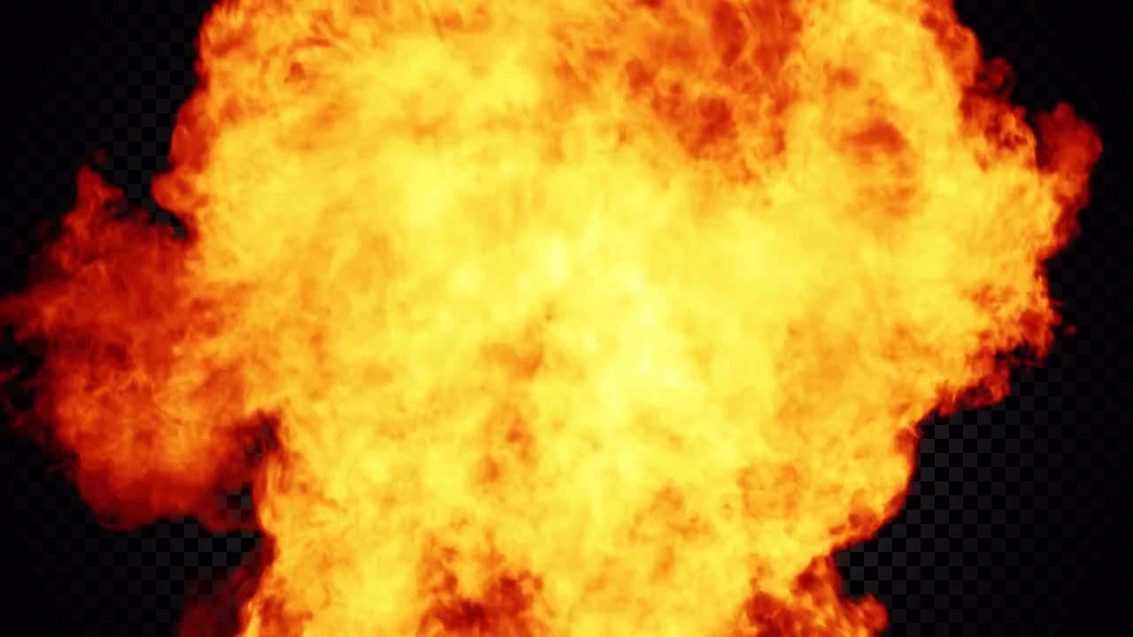Violent Burst Of Flame - Stock Motion Graphics | Motion Array