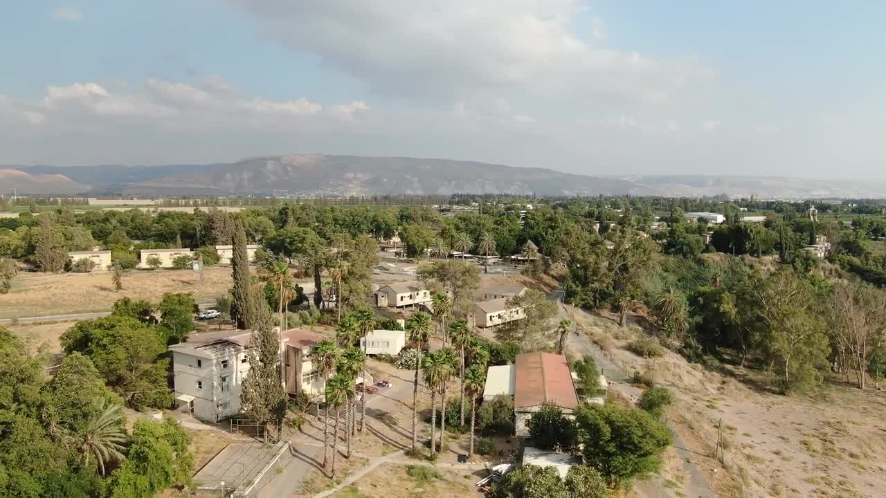 Kibbutz Beit Zera In The Jordan Valley - Stock Video | Motion Array