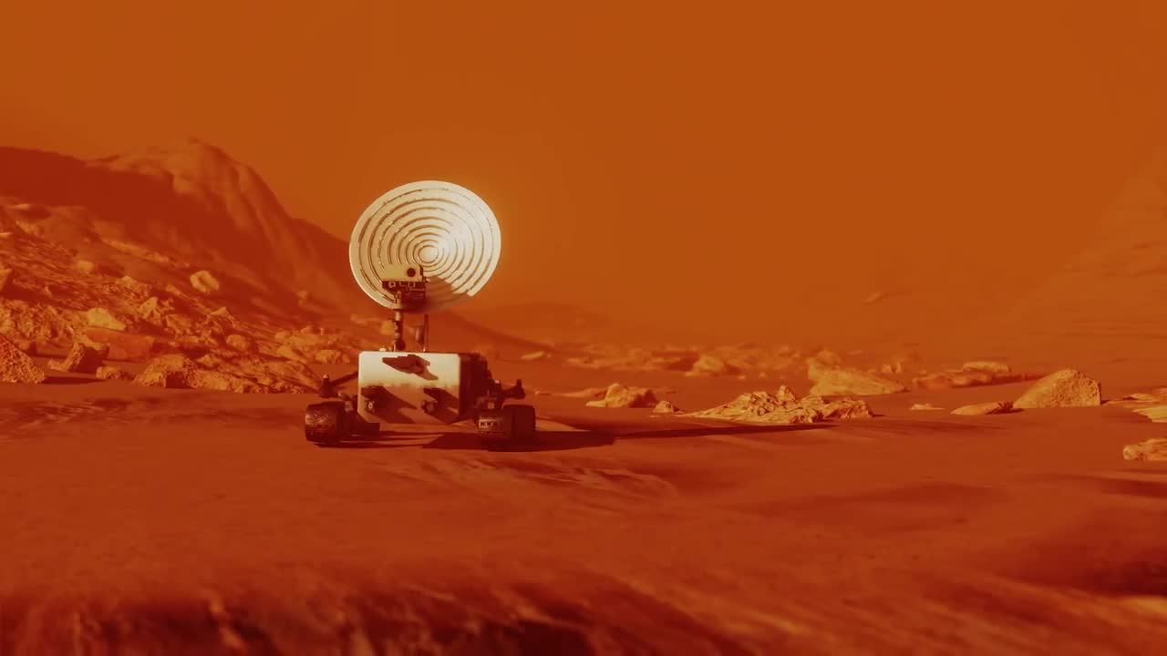 Mars Rover - Stock Motion Graphics | Motion Array