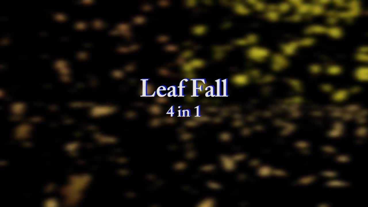 Falling Autumn Leaves Pack - Stock Motion Graphics | Motion Array