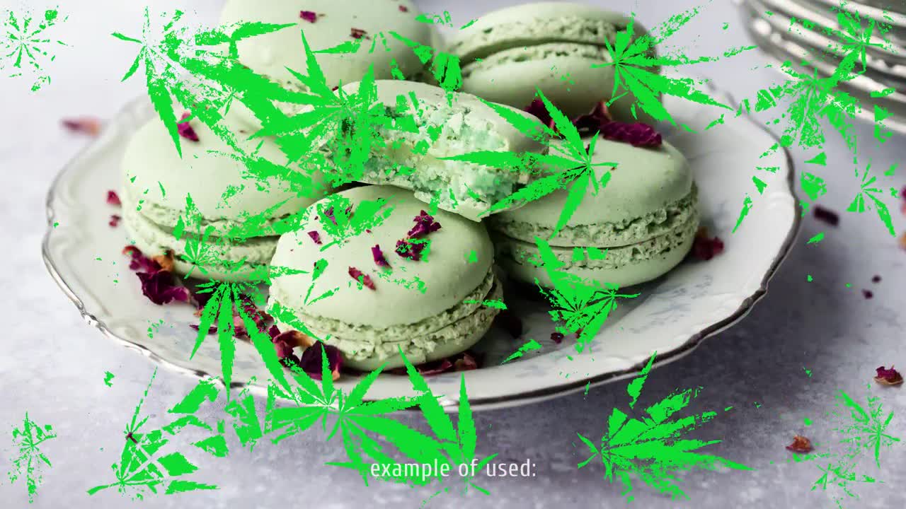 Cannabis Grunge Overlay - Stock Motion Graphics | Motion Array