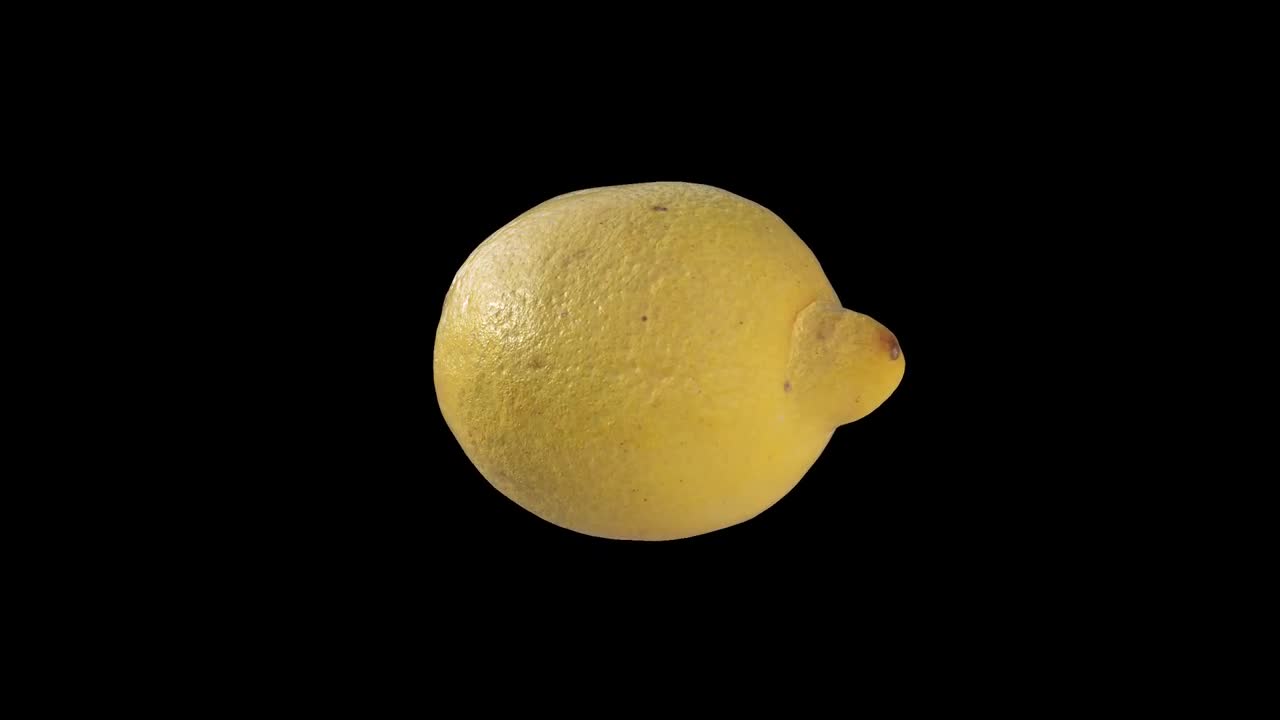 Spinning Lemon On Alpha Loop - Stock Motion Graphics | Motion Array