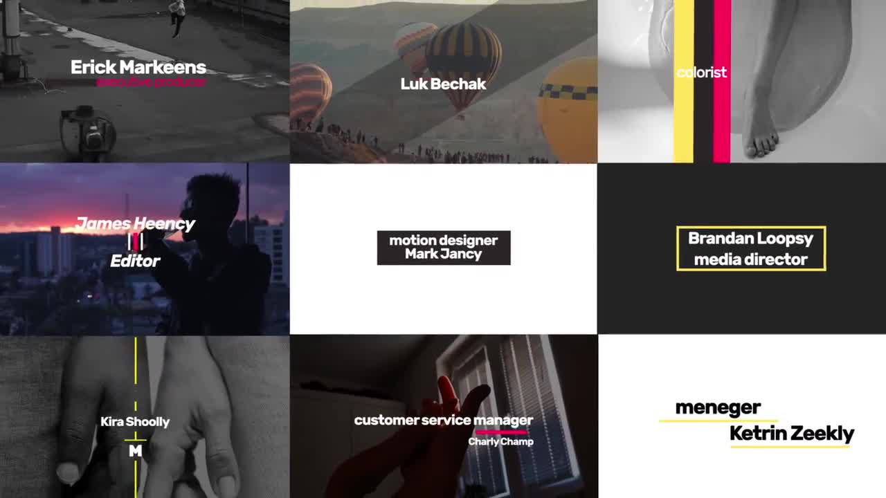 Typography Titles Motion Graphics Templates Motion Array