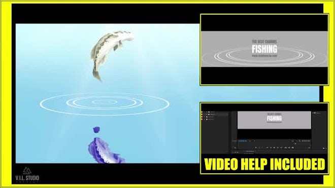 Fishing Logo - Premiere Pro Templates | Motion Array