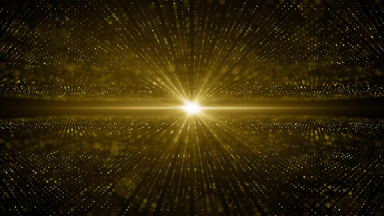 Gold Starburst Particles Loop - Stock Motion Graphics | Motion Array