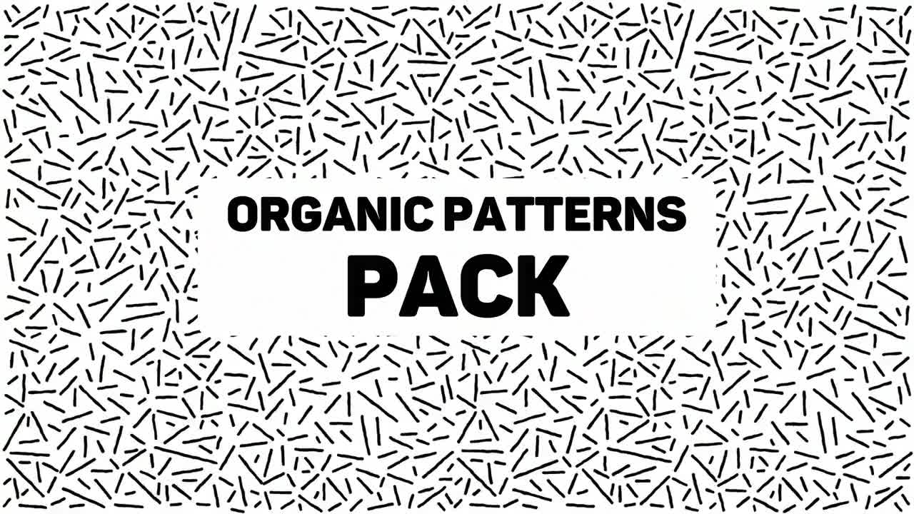Organic Patterns Pack - After Effects Templates | Motion Array