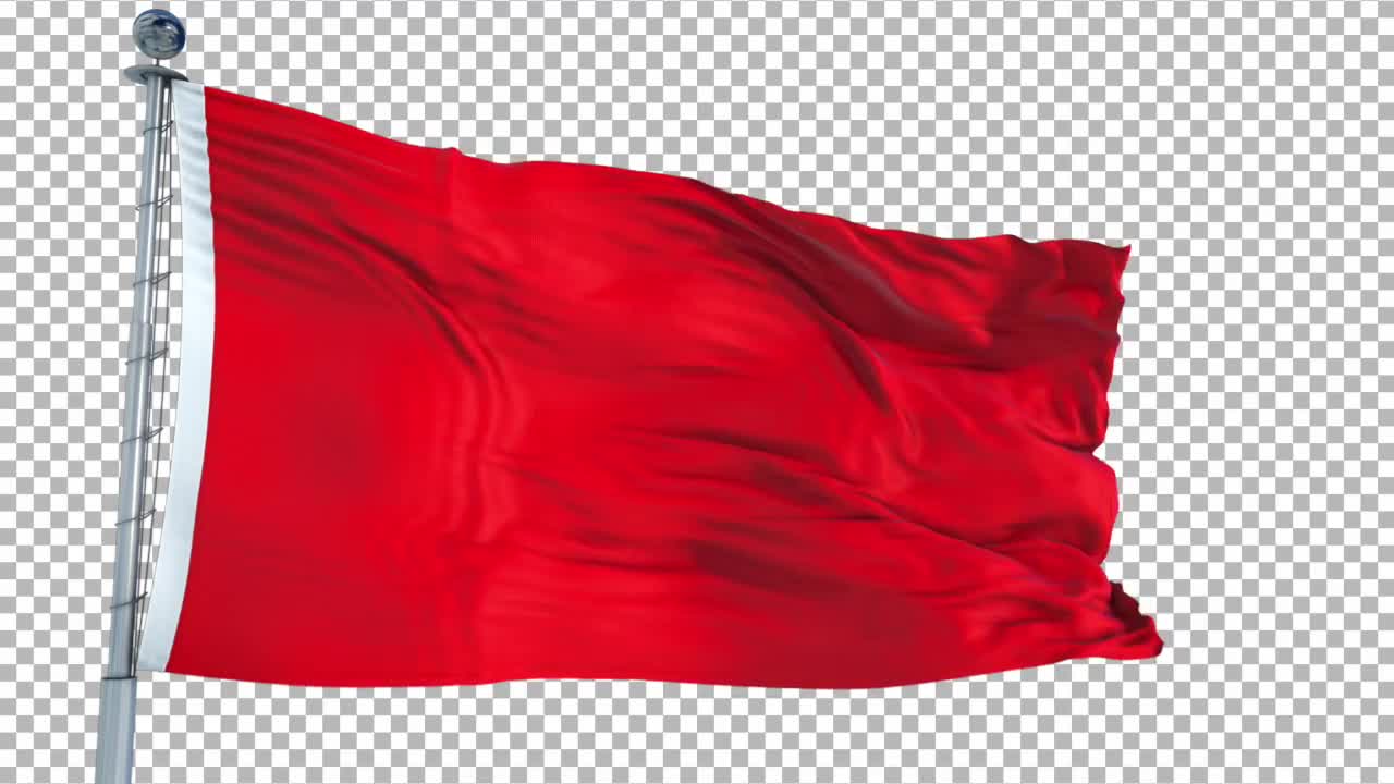 Red Flag Animation - Stock Motion Graphics | Motion Array