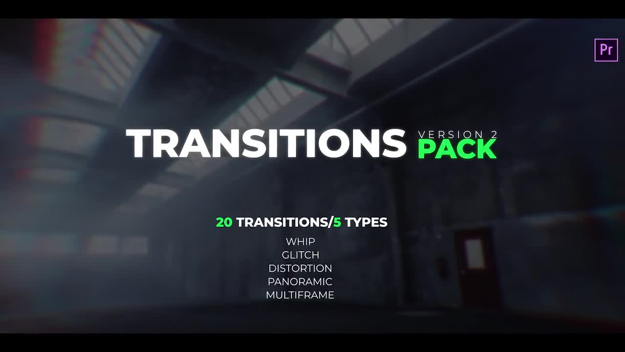 Transitions Pack V.2 - Premiere Pro Templates | Motion Array