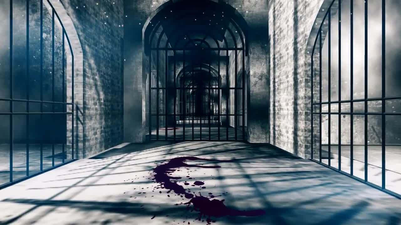 Creepy Haunted Prison Corridor Loop - Stock Motion Graphics | Motion Array