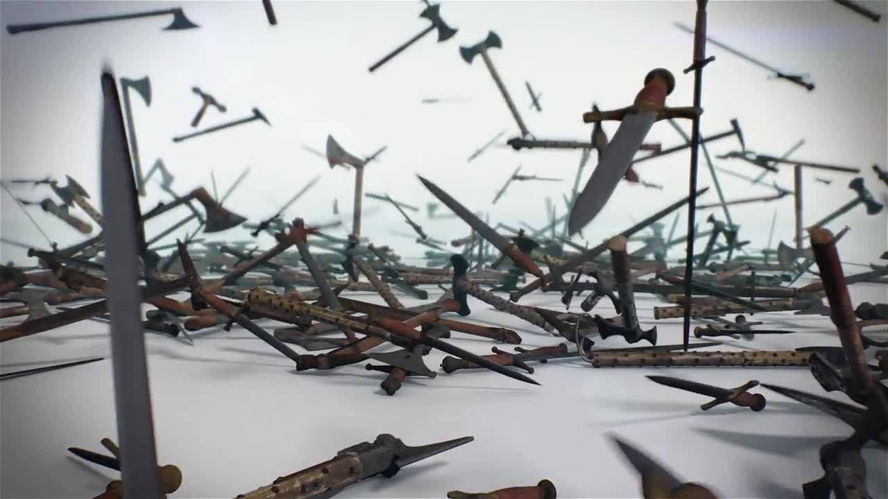 Medieval Weapons - Stock Motion Graphics | Motion Array