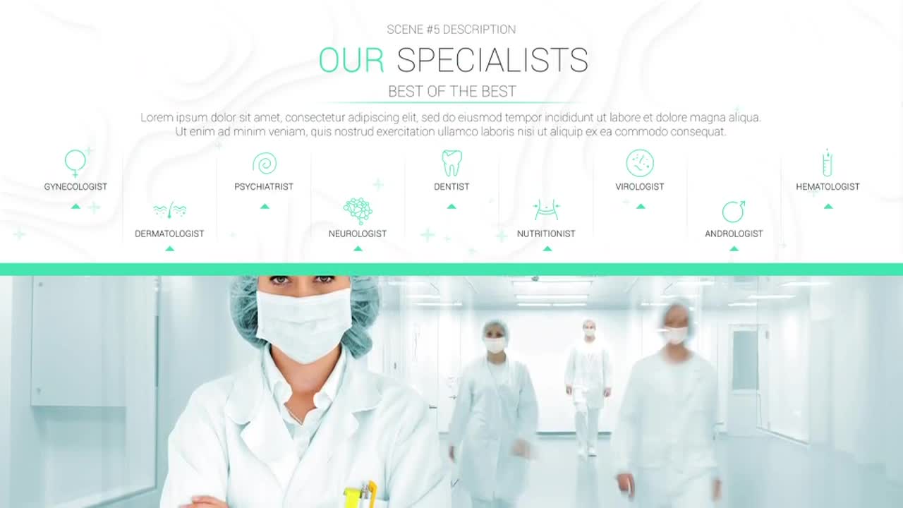 Medical Minimal Displays - After Effects Templates | Motion Array