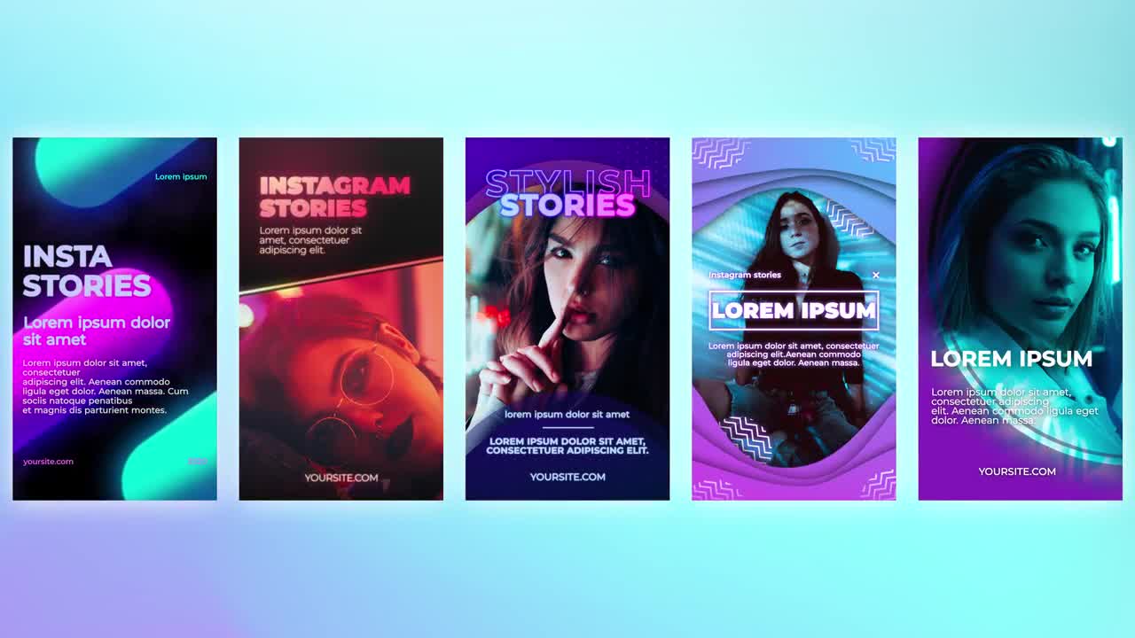 Instagram Stories Pack - Motion Graphics Templates | Motion Array