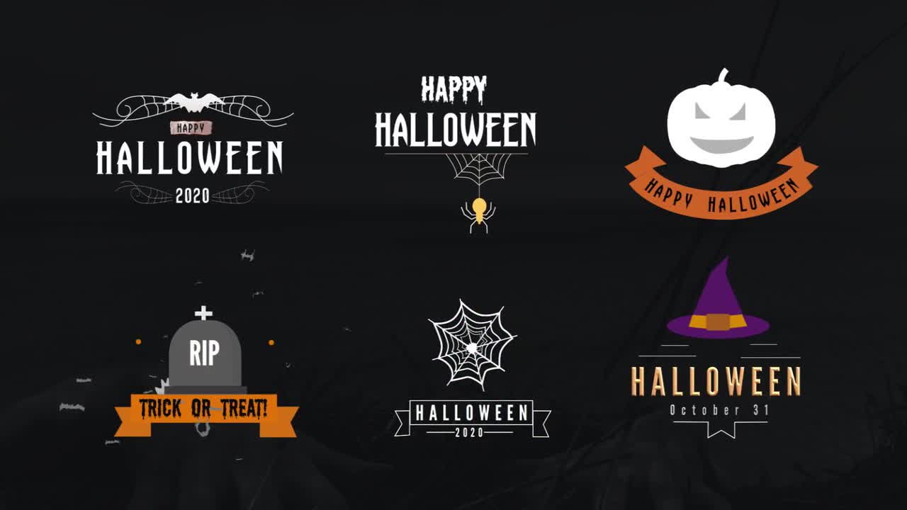 Halloween Titles Pack - Final Cut Pro Templates | Motion Array