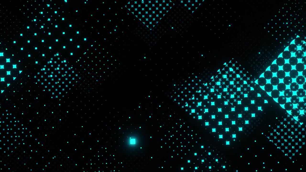 Space Grid Loop - Stock Motion Graphics | Motion Array