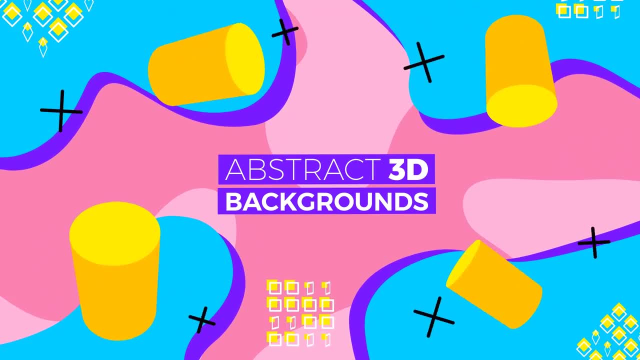 Abstract 3D Backgrounds - Motion Graphics Templates | Motion Array