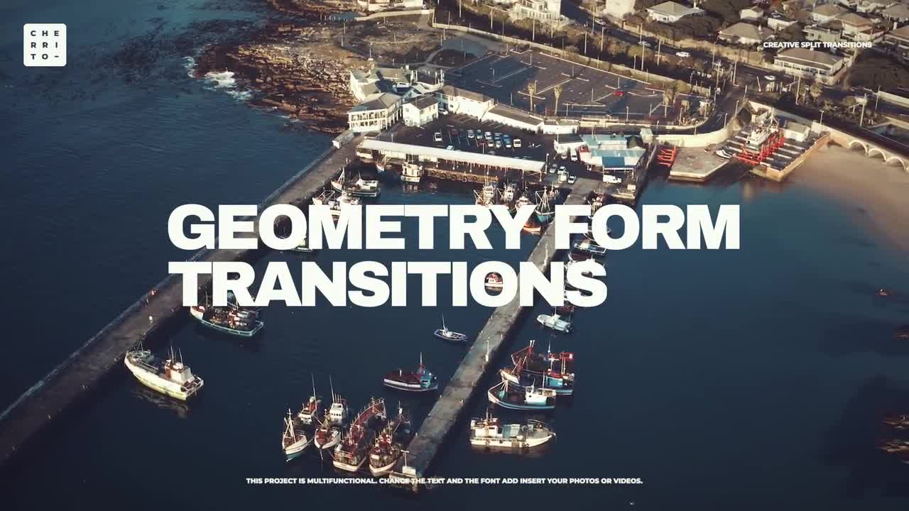 Geometry Form Transitions - After Effects Templates | Motion Array