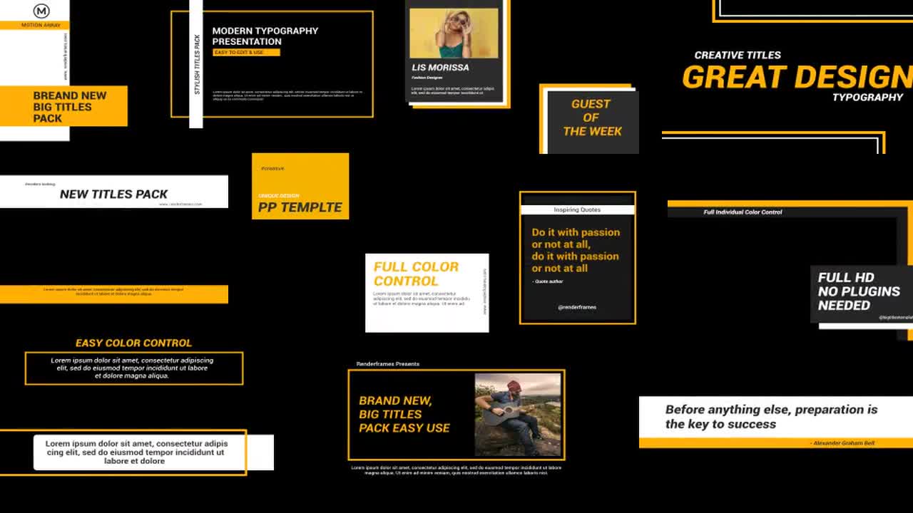 Big Titles - Premiere Pro Templates | Motion Array