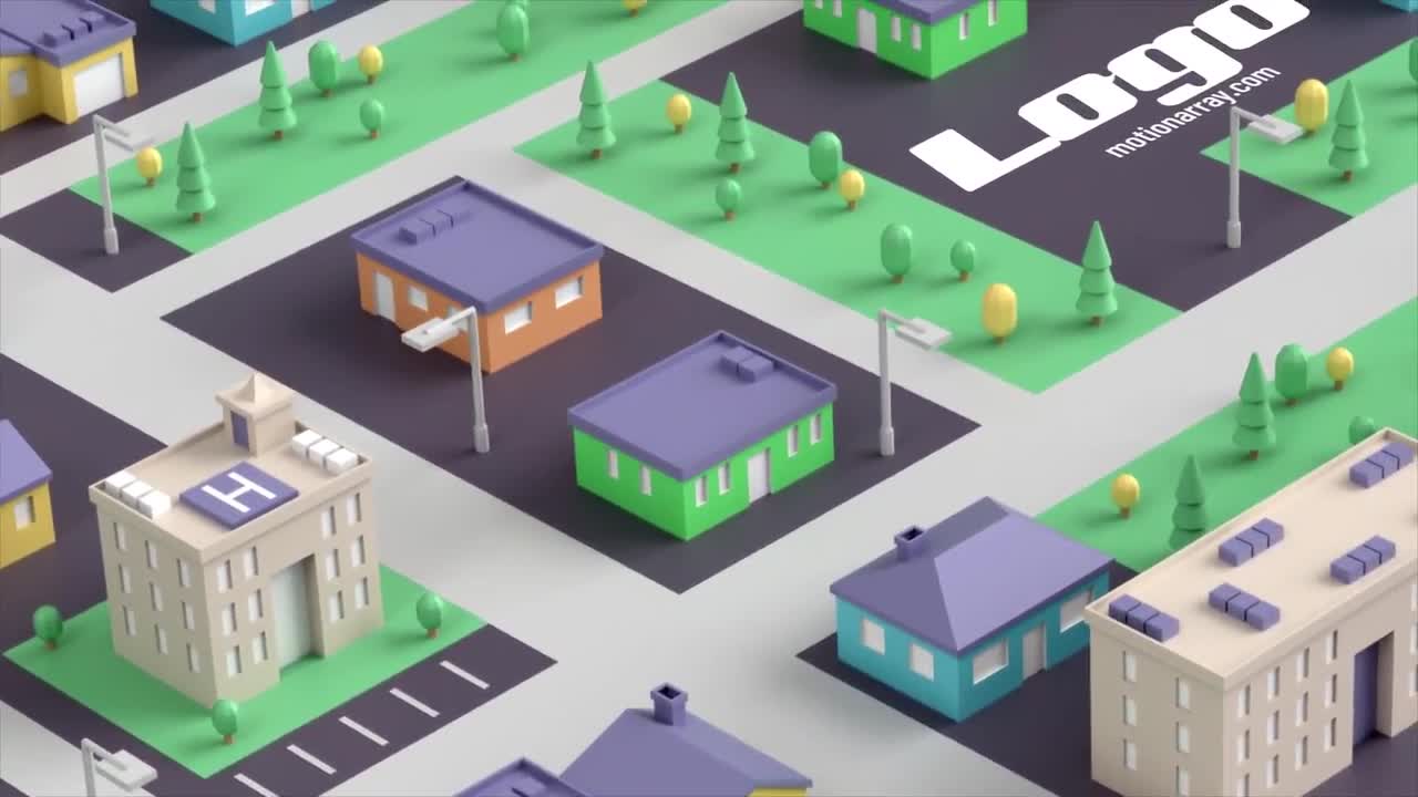 Low Poly Logo - Premiere Pro Templates | Motion Array