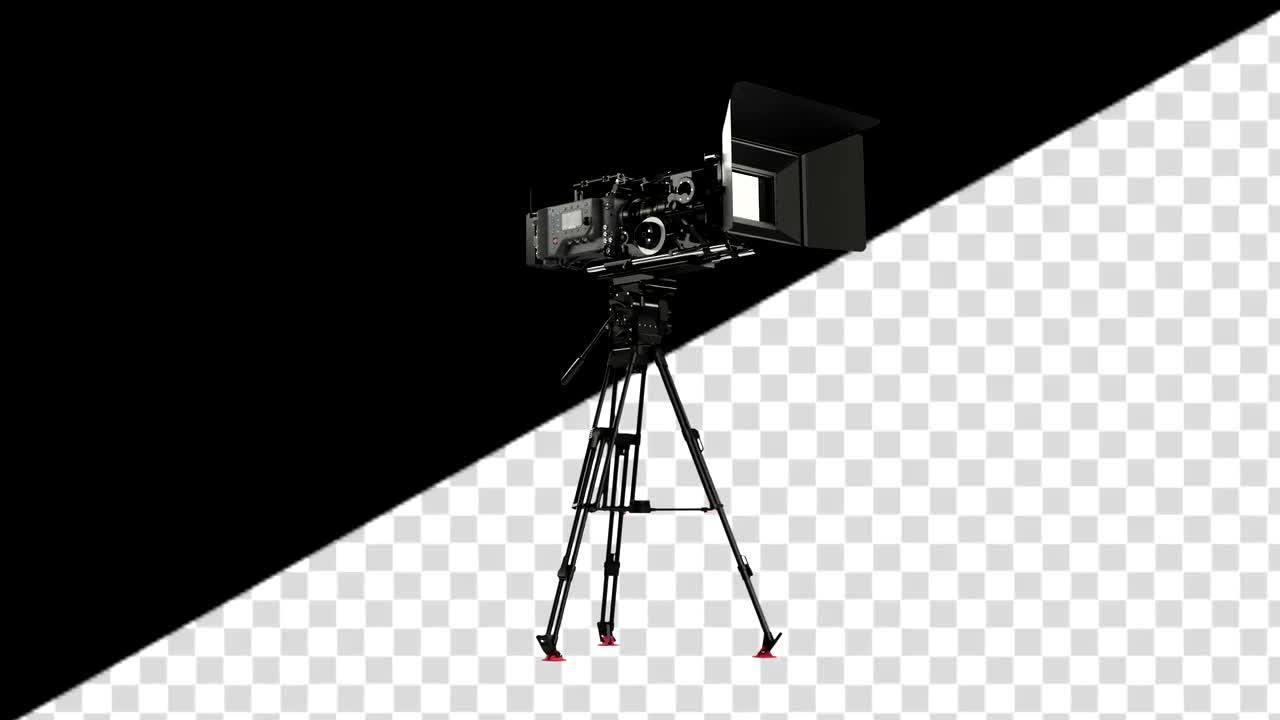 Professional Camera Rig On A Tripod - Stock Motion Graphics | Motion Array