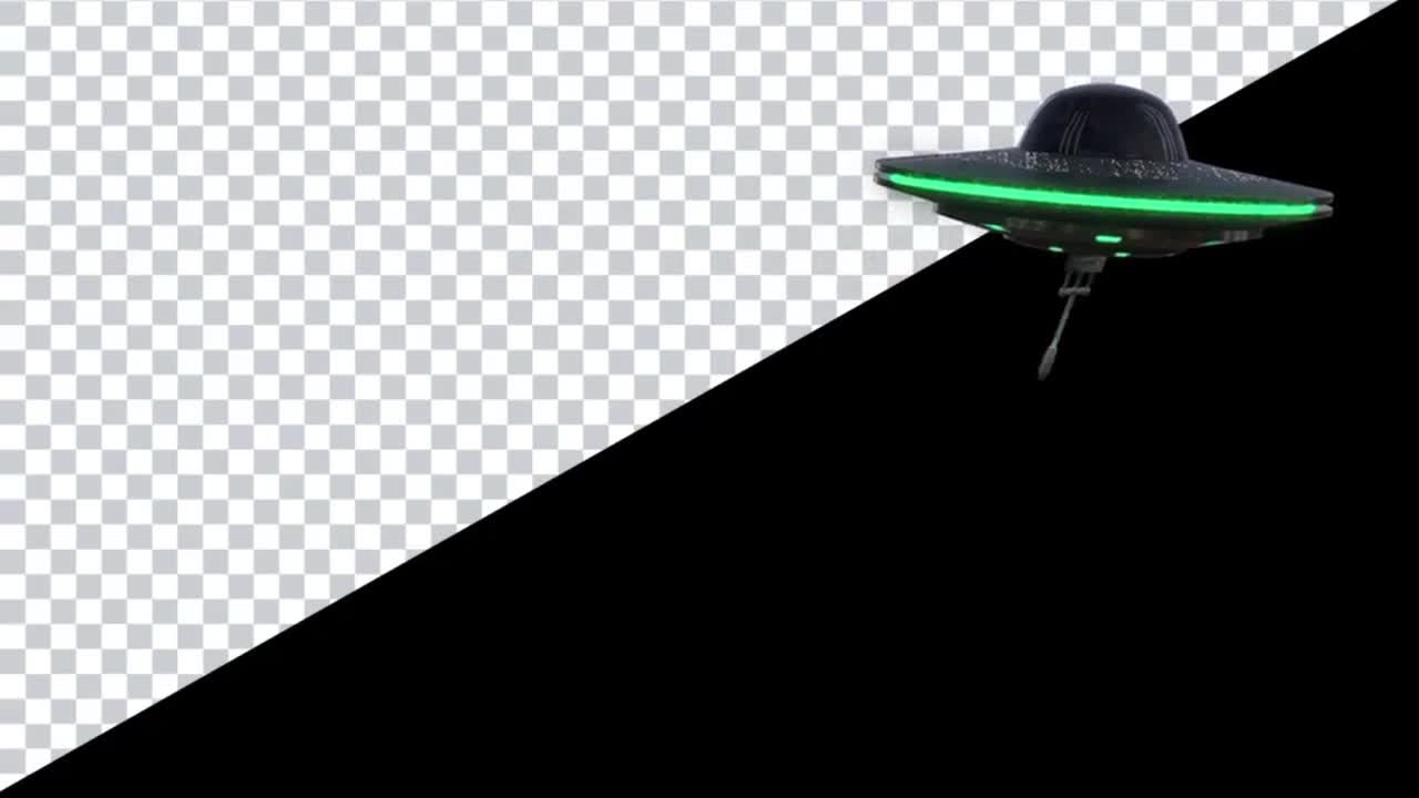 UFO Firing A Laser - Stock Motion Graphics | Motion Array
