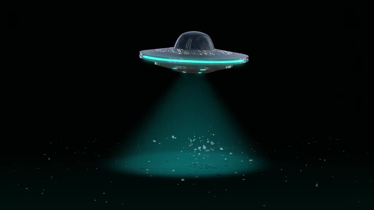 UFO Levitation Stock Motion Graphics Motion Array
