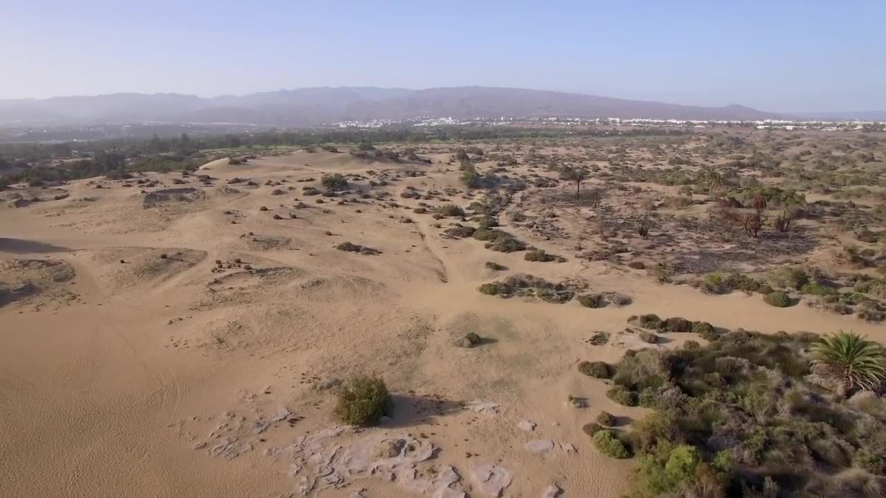 Desert Aerial View - Stock Video | Motion Array