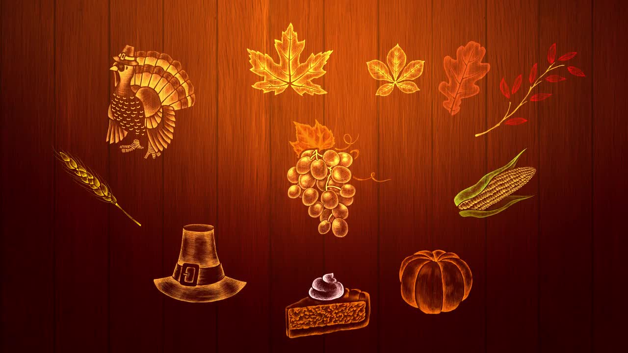 Thanksgiving Overlays Collection - Stock Motion Graphics | Motion Array