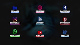 Social Media Pack 3D DaVinci Resolve Templates Motion Array