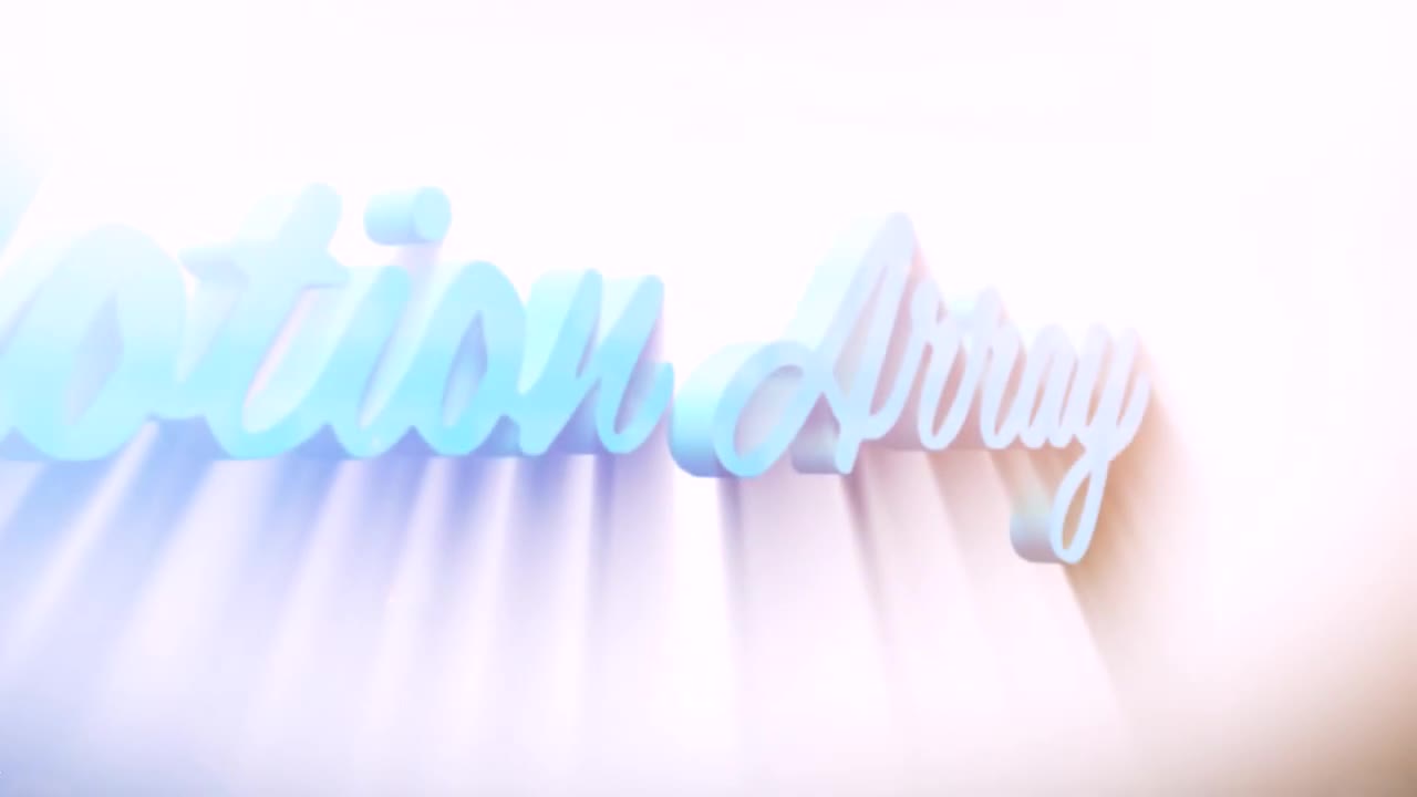 Modern 3D Logo Reveal - After Effects Templates | Motion Array